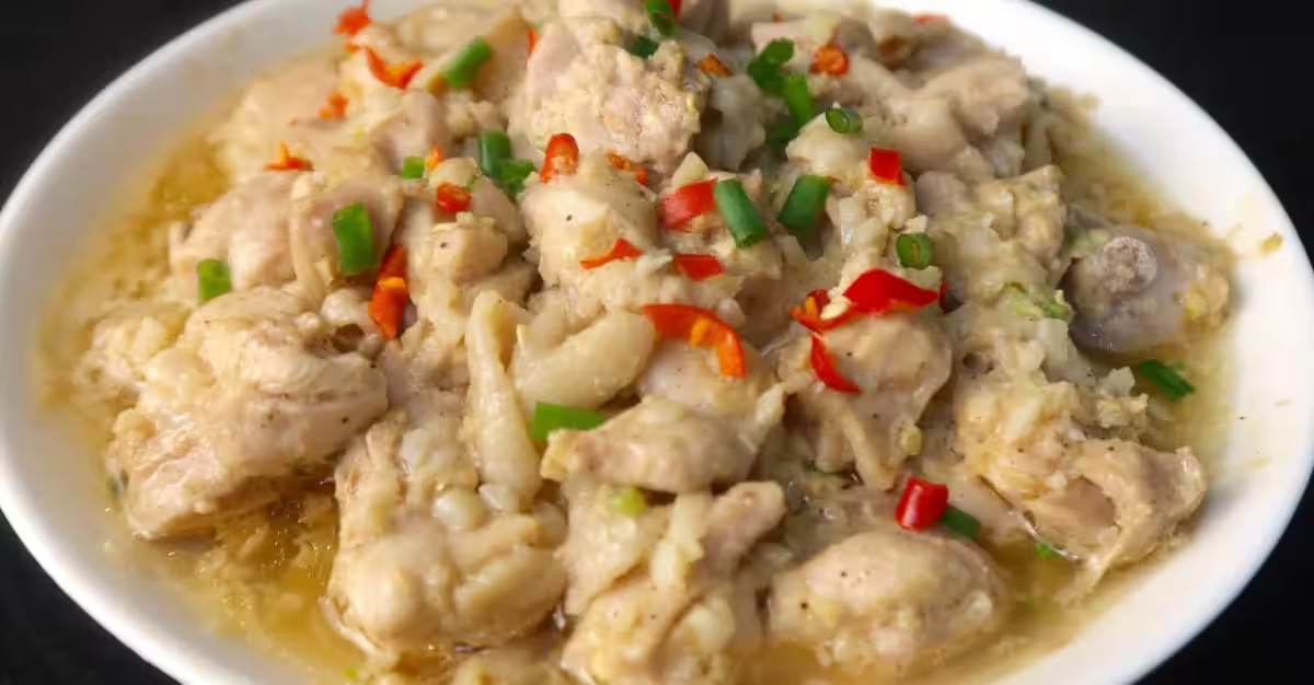 腐乳蒸雞肉，做法超級簡單，好吃又下飯 Steamed Chicken with Fermented Bean Curd #腐乳蒸雞肉